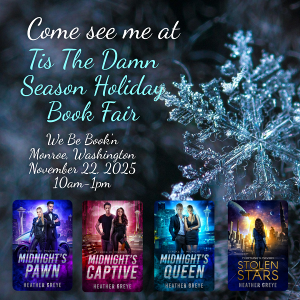 Tis The Damn Season Holiday Book Fair | Heather Greye